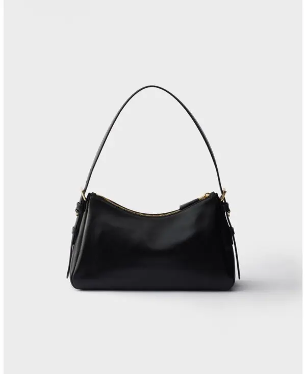 Prada Aimee Medium Leather Shoulder Bag