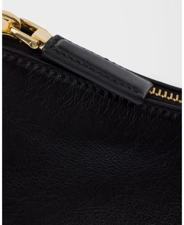 Prada Aimee Medium Leather Shoulder Bag