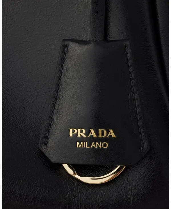 Prada Aimee Medium Leather Shoulder Bag