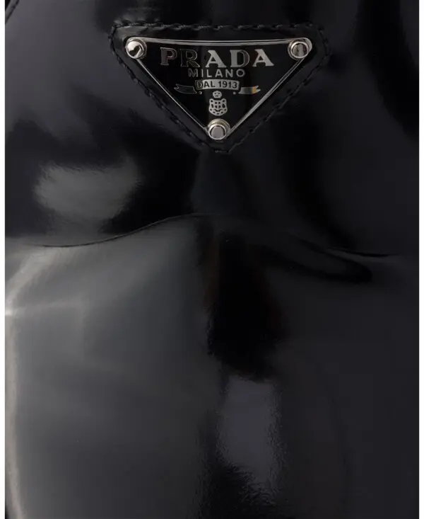 Prada Brushed Leather Loafers