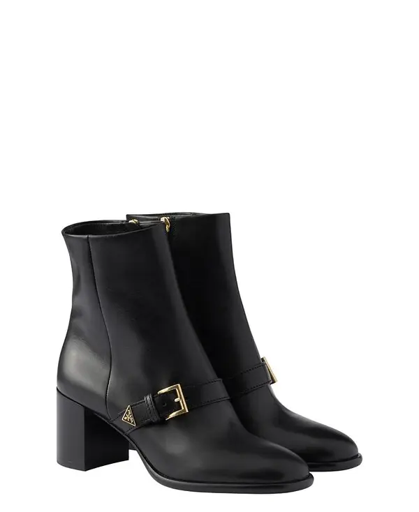 Prada Leather Booties