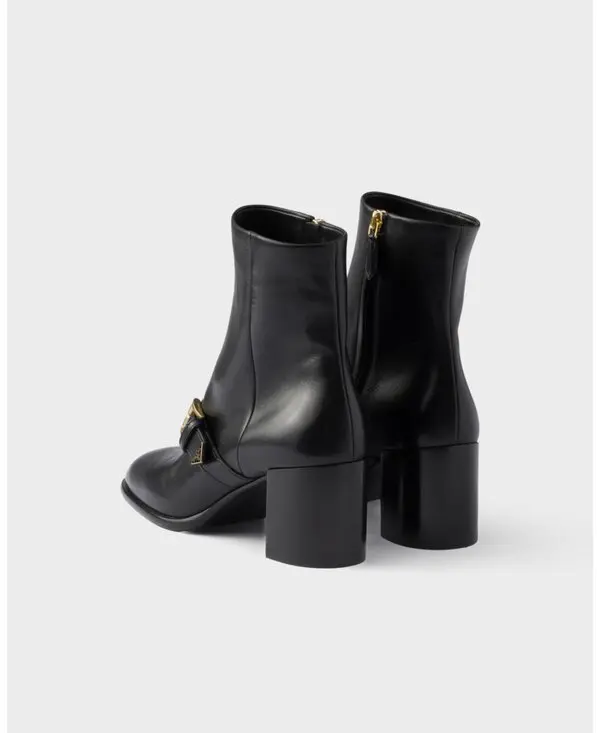 Prada Leather Booties