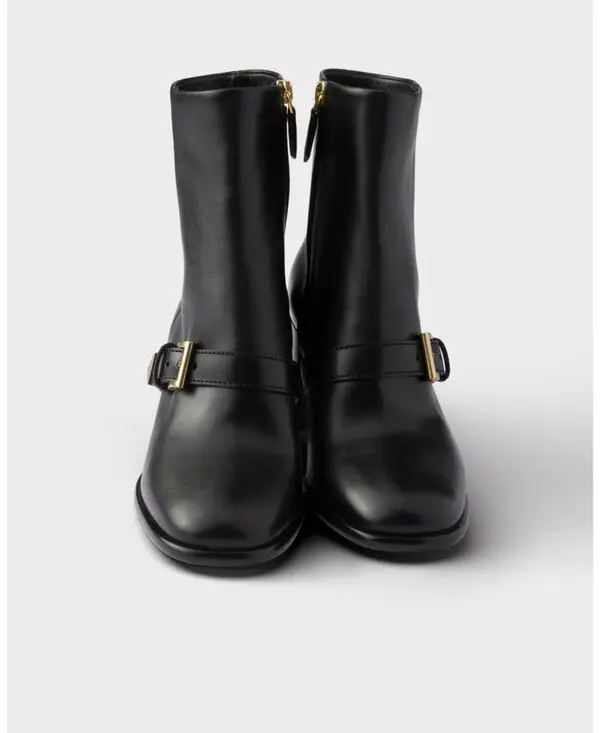 Prada Leather Booties