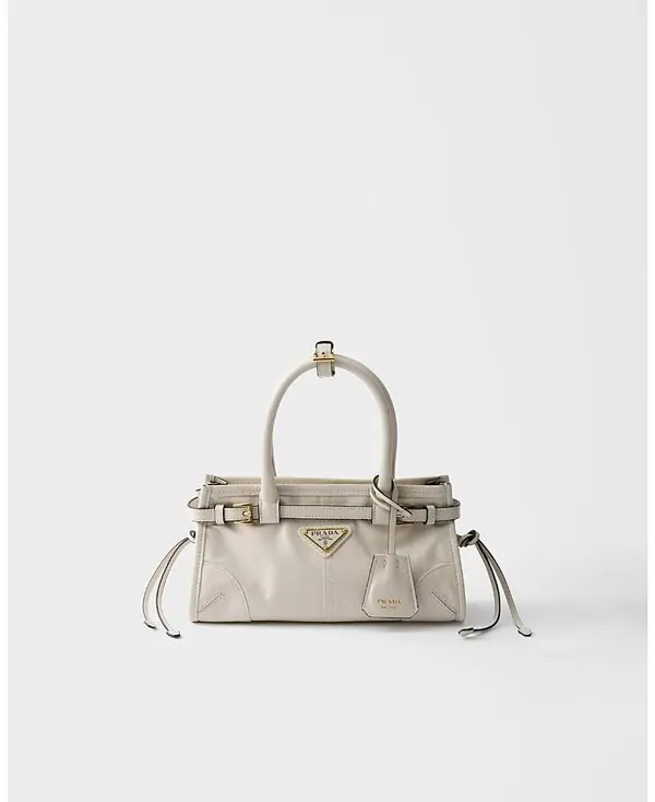 Prada Bonnie Leather Mini-bag - White