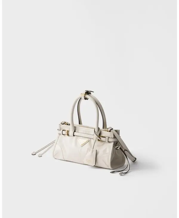 Prada Bonnie Leather Mini Bag - White