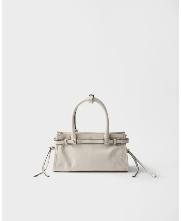 Prada Bonnie Leather Mini Bag - White