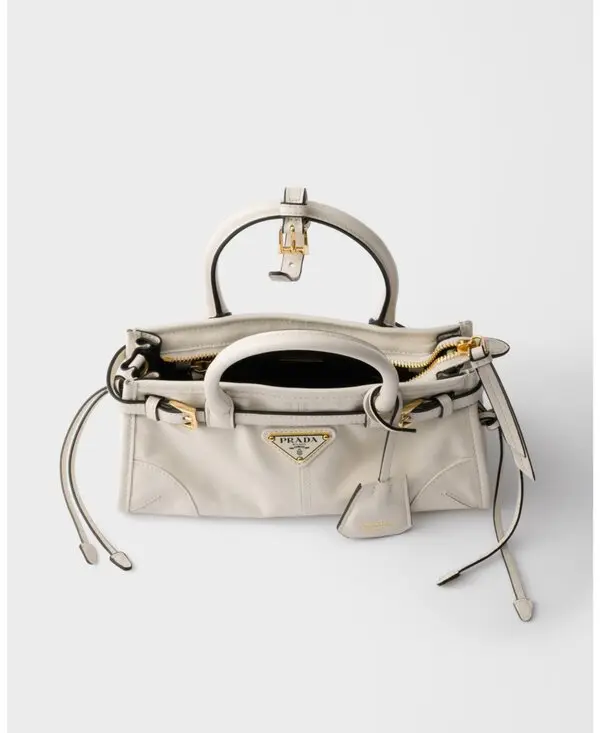 Prada Bonnie Leather Mini Bag - White