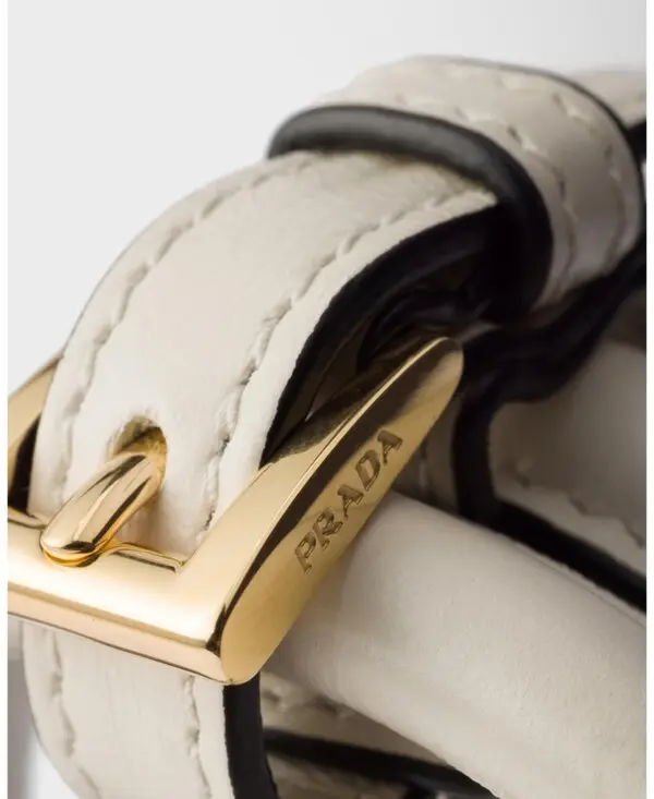 Prada Bonnie Leather Mini Bag - White
