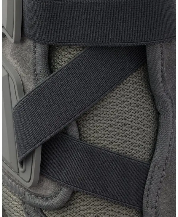Prada Speedrock Leather And Mesh Fabric Sneakers - Grey