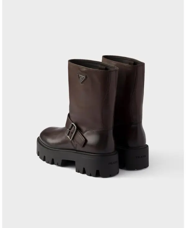 Prada Leather Booties
