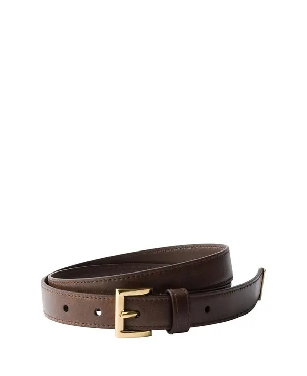 Prada Leather Belt - Brown