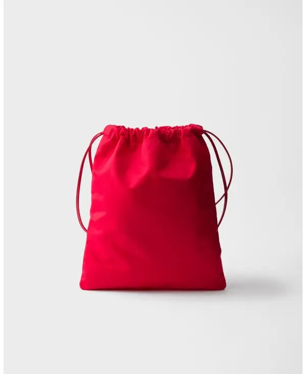 Prada Wish Re-nylon Pouch - Red