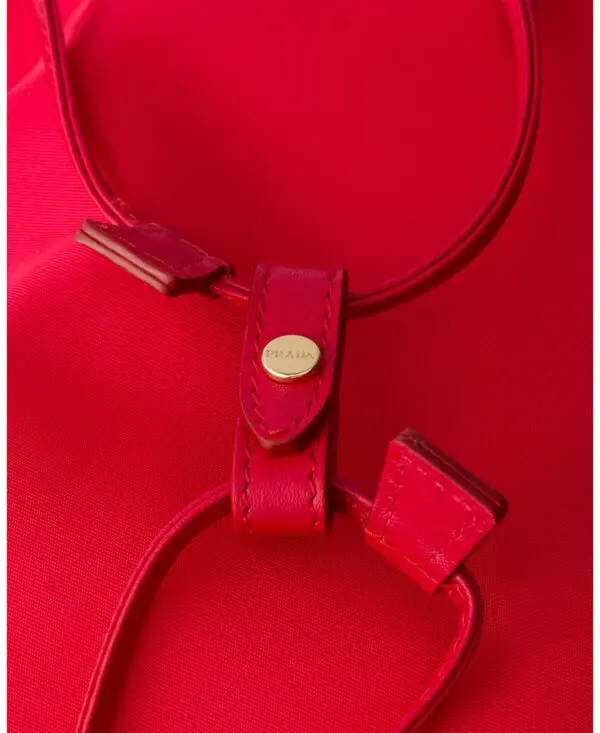 Prada Wish Re-nylon Pouch - Red