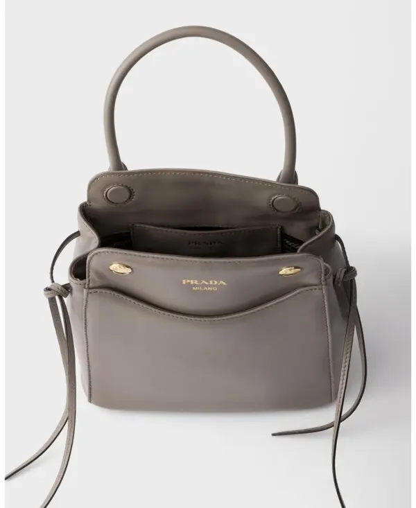 Prada Carry Mini Leather Handbag