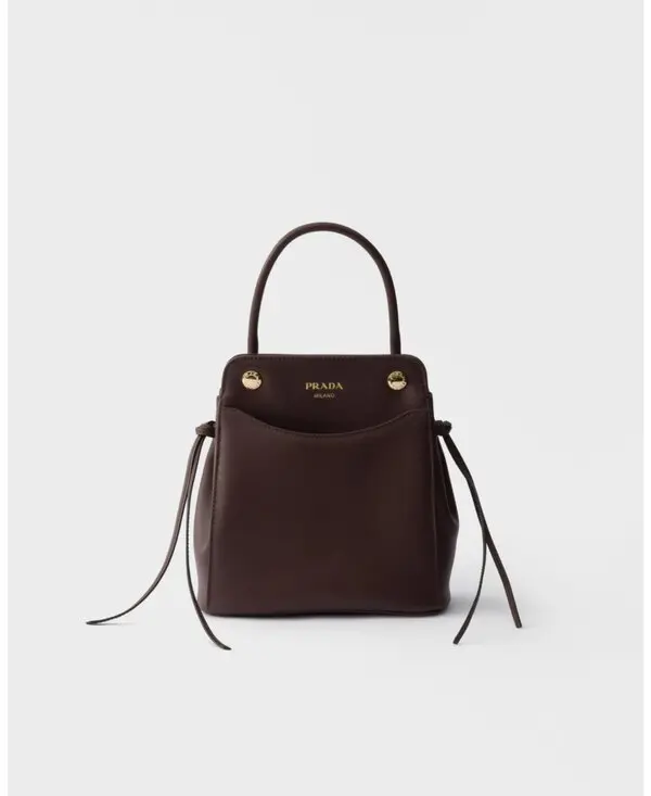 Prada Carry Mini Leather Handbag