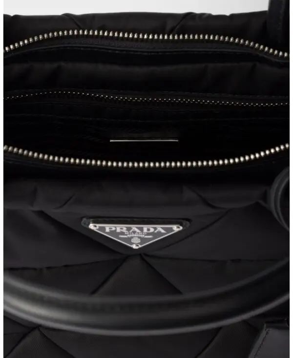 Prada Medium Padded Re-nylon Tote Bag