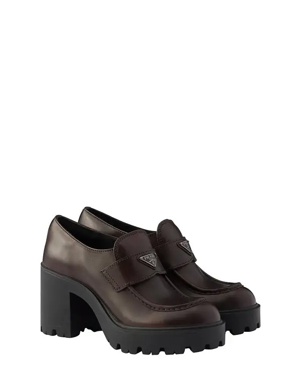 Prada Leather Loafers