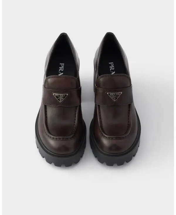 Prada Leather Loafers