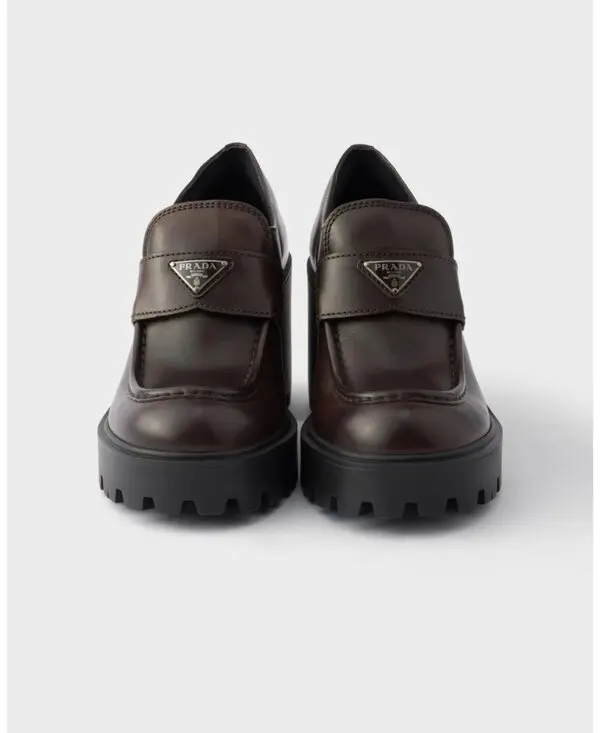 Prada Leather Loafers