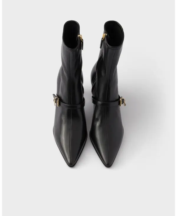 Prada Stretch Nappa Leather Booties