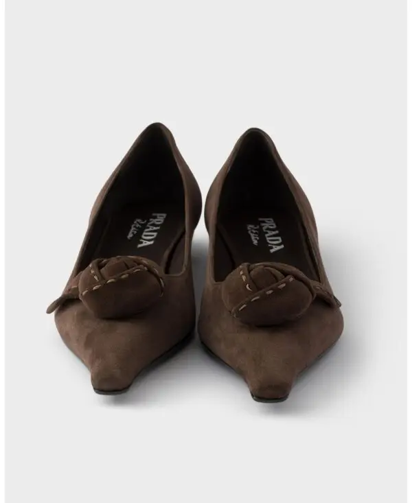 Prada Suede Ballerinas