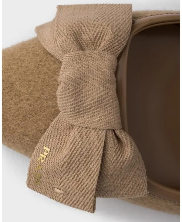 Prada Fabric Slingback Pumps - Brown