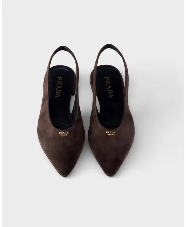 Prada Suede Ballerinas