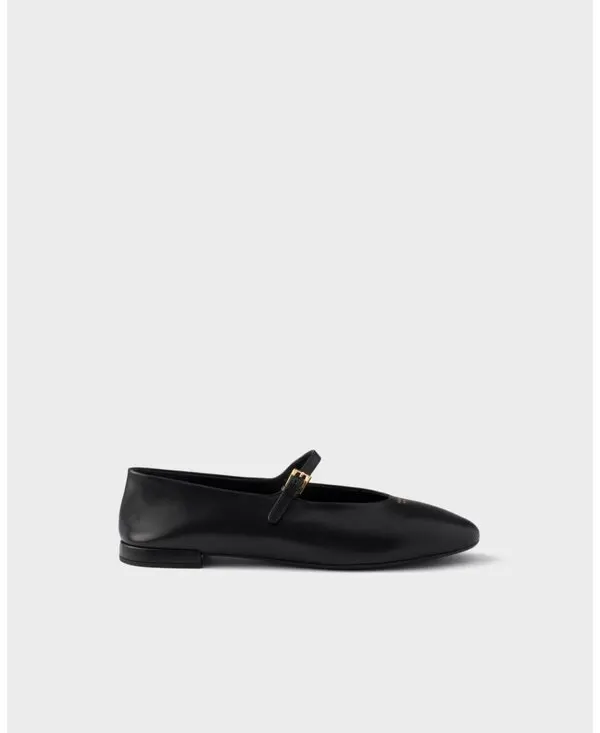 Prada Leather Ballerinas