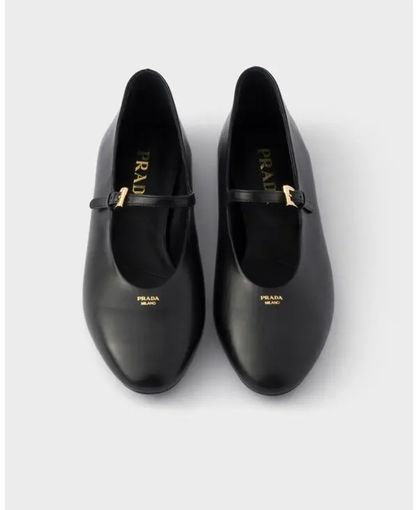 Prada Leather Ballerinas