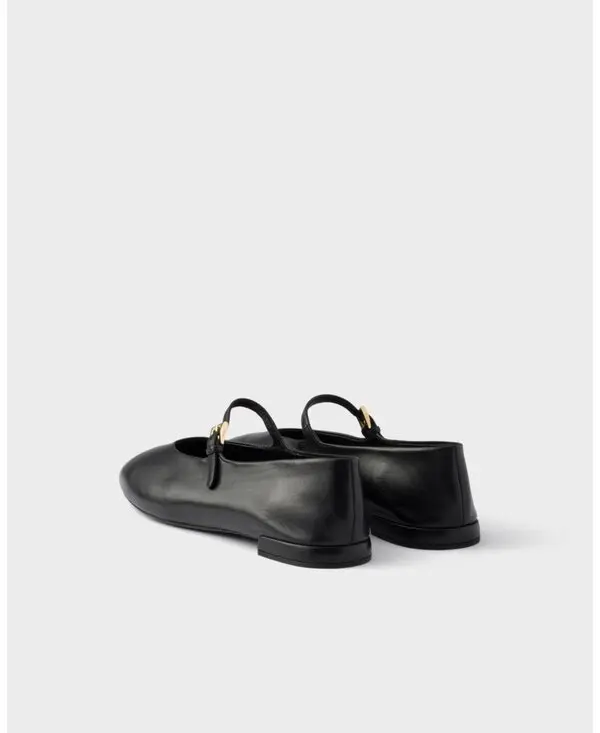 Prada Leather Ballerinas
