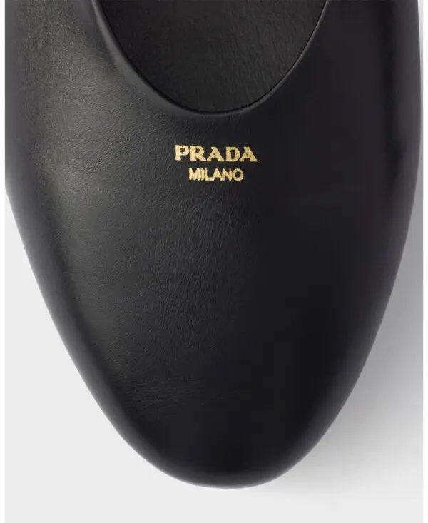 Prada Leather Ballerinas