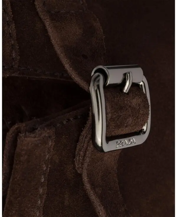 Prada Suede Mid-calf Boots