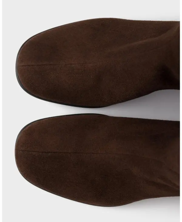 Prada Stretch Suede Boots