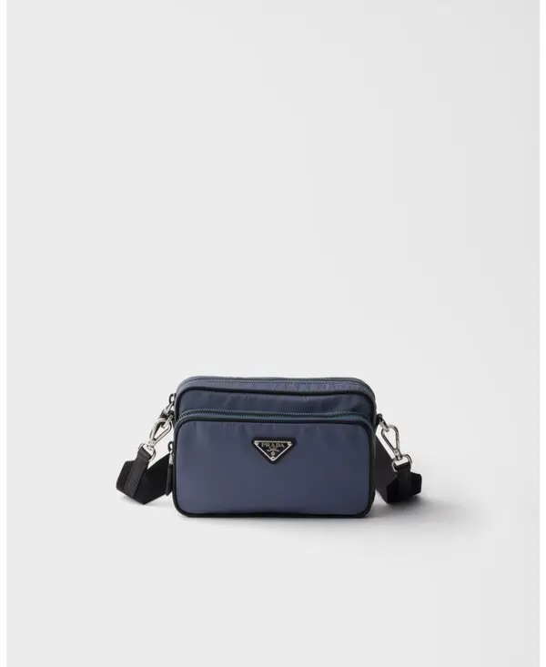 Prada Re-nylon And Saffiano Leather Shoulder Bag