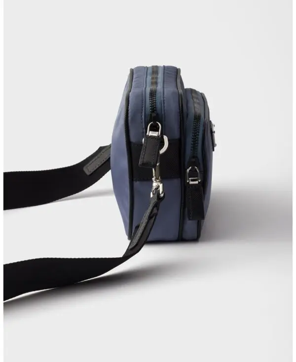 Prada Re-nylon And Saffiano Leather Shoulder Bag