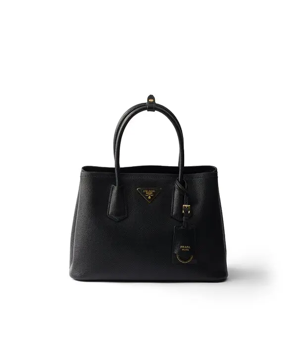 Prada Double Medium Saffiano Leather Bag