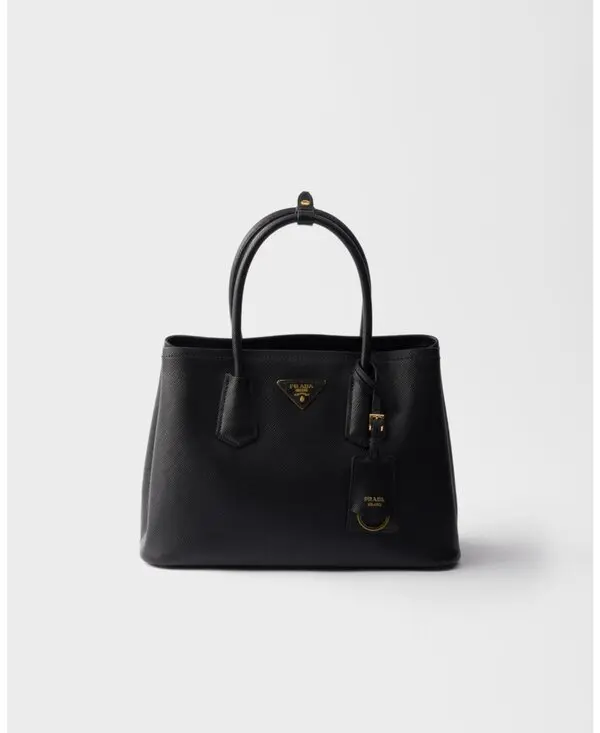 Prada Double Medium Saffiano Leather Bag