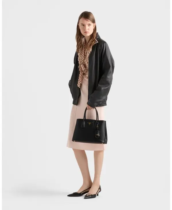 Prada Double Medium Saffiano Leather Bag