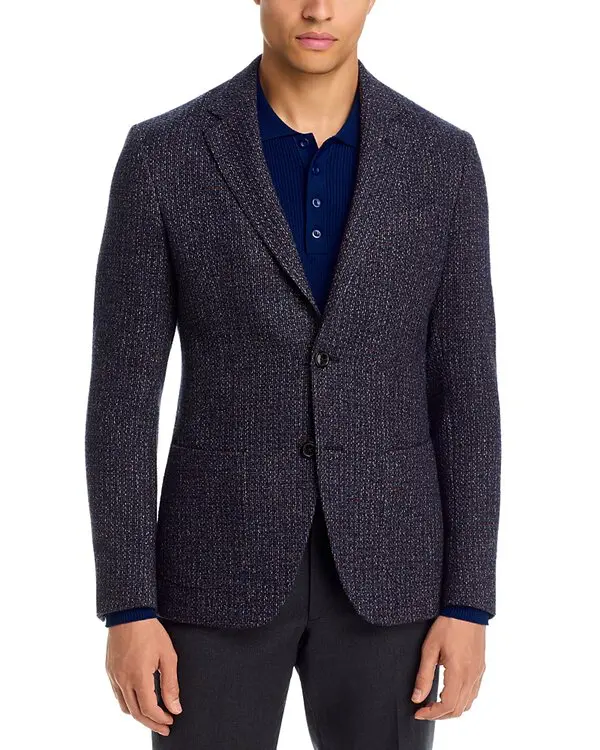 Etro Regular Fit Textured Solid Jacket