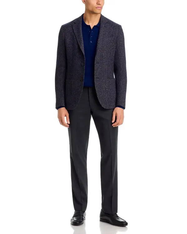 Etro Regular Fit Textured Solid Jacket