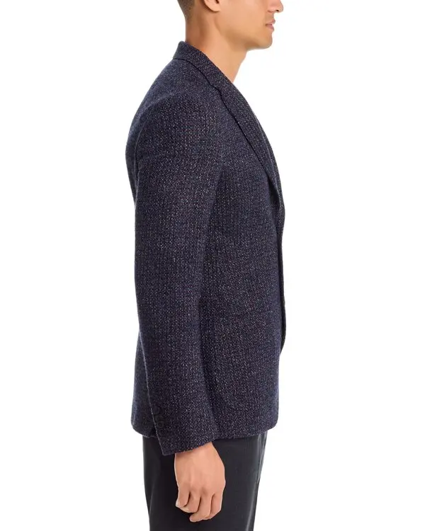 Etro Regular Fit Textured Solid Jacket