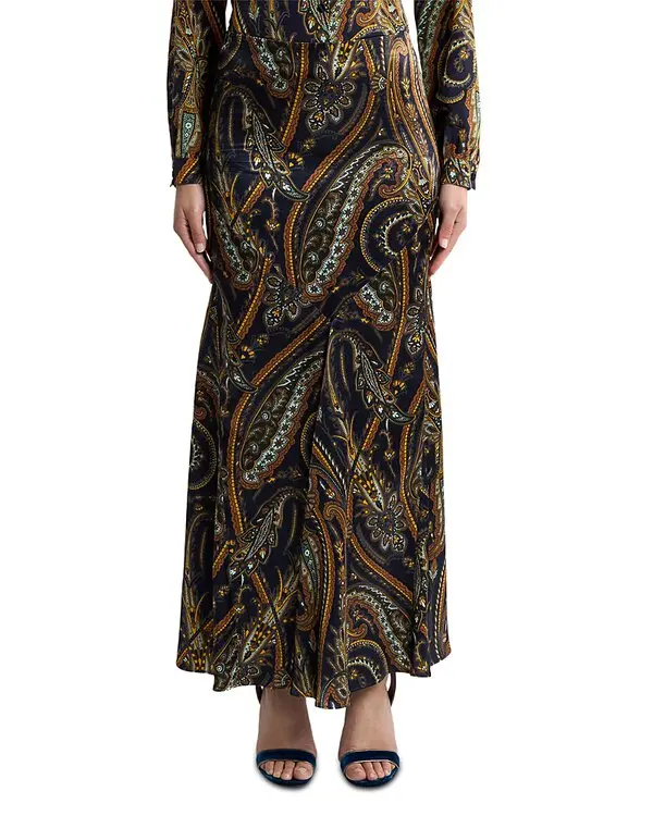 Etro Seamed Maxi Skirt