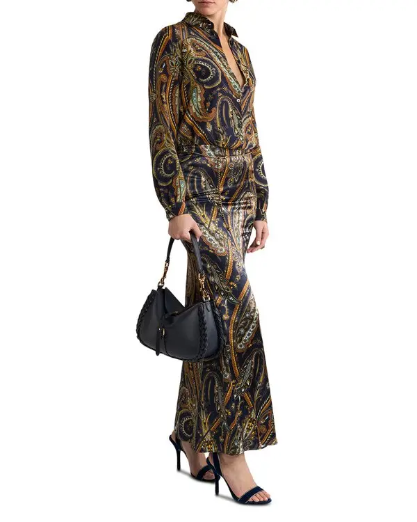 Etro Seamed Maxi Skirt