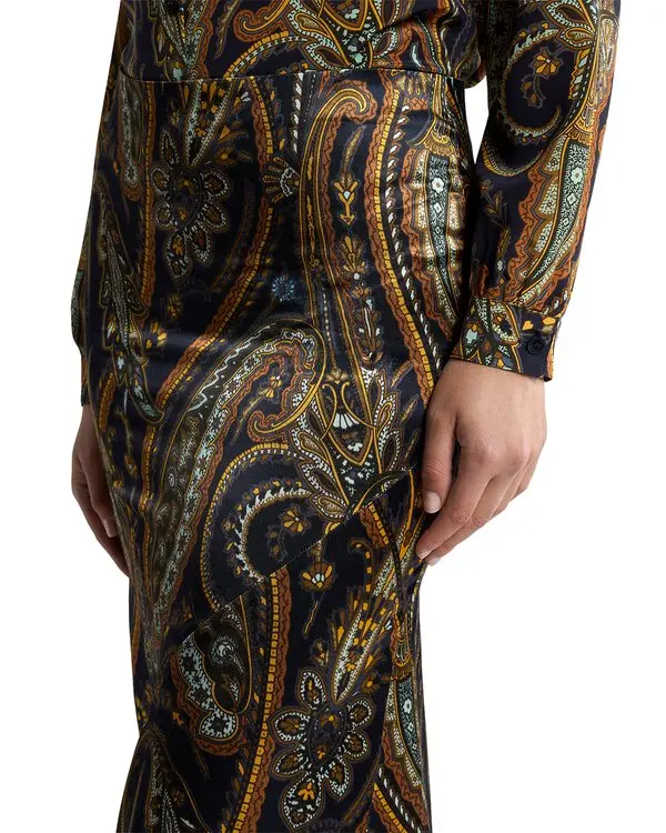 Etro Seamed Maxi Skirt