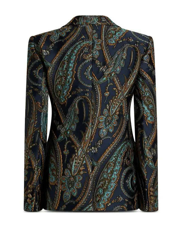 Etro Fitted Brocade Blazer