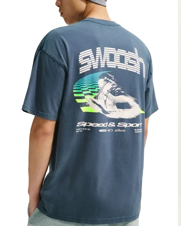 Nike Sportswear Swoosh Graphic Cotton T-shirt