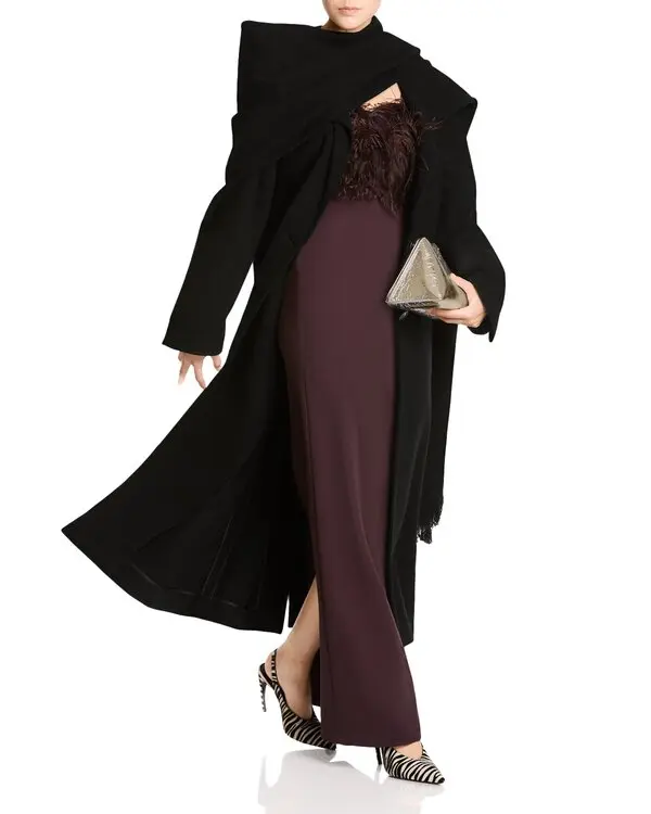 Attico Wool & Cashmere Long Coat