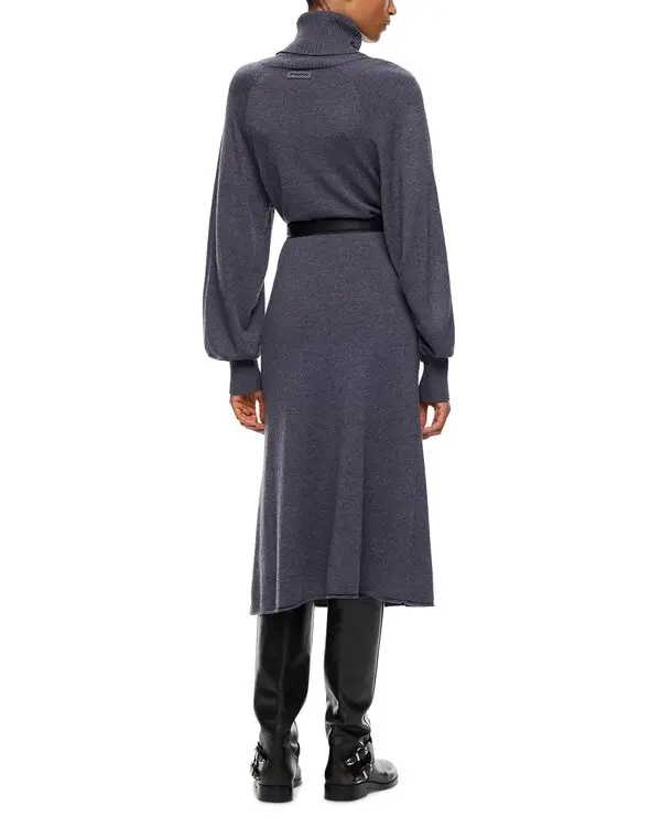 Pinko Nantes Abito Turtleneck Dress