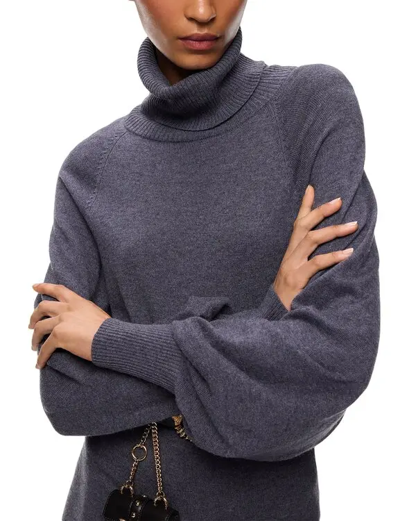 Pinko Nantes Abito Turtleneck Dress
