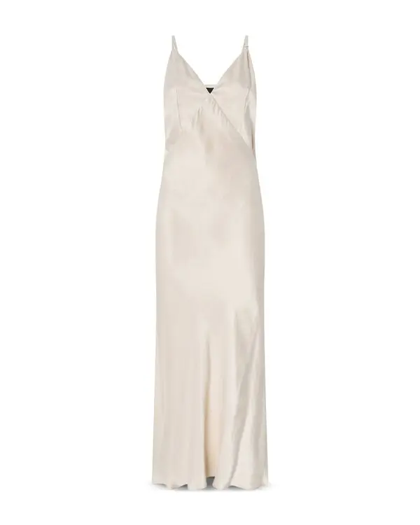 Pinko Acquato Twill Maxi Dress